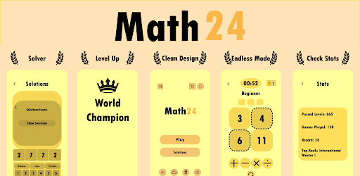 Math 24 - 24 Game & 24 Solver Achievements - Google Play - Exophase.com