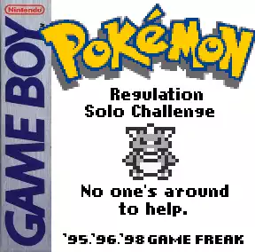 ~Hack~ Pokémon Regulation Red | Regulation Blue [Subset - Solo ...