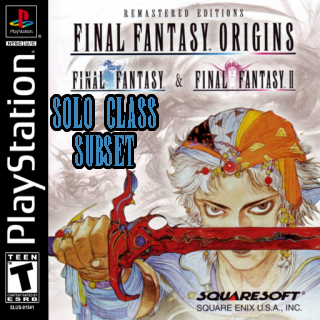 Final Fantasy Origins [Subset - FF1 Solo Class] Achievements - Retro ...