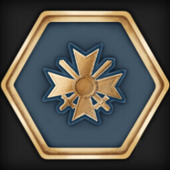 Knight's Cross with Golden Oak Leaves, Swords, and Diamonds Achievement ...